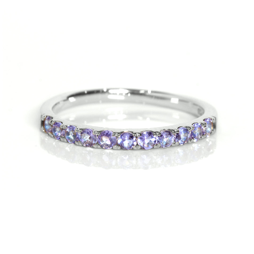 タンザナイト(ラベンダーカラー) K18/PTリング・エマ｜12月誕生石ジュエリー – BIZOUX｜ビズー公式